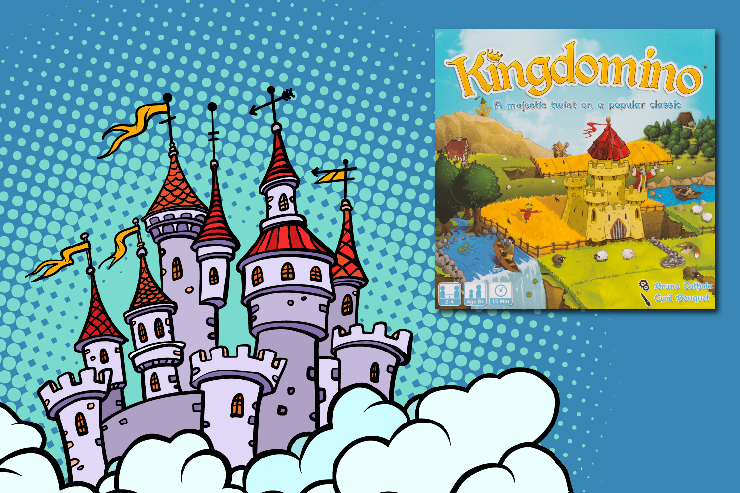 Review Board Game Kingdomino: Xây Dựng Vương Quốc Trong Tầm Tay – My Hobby