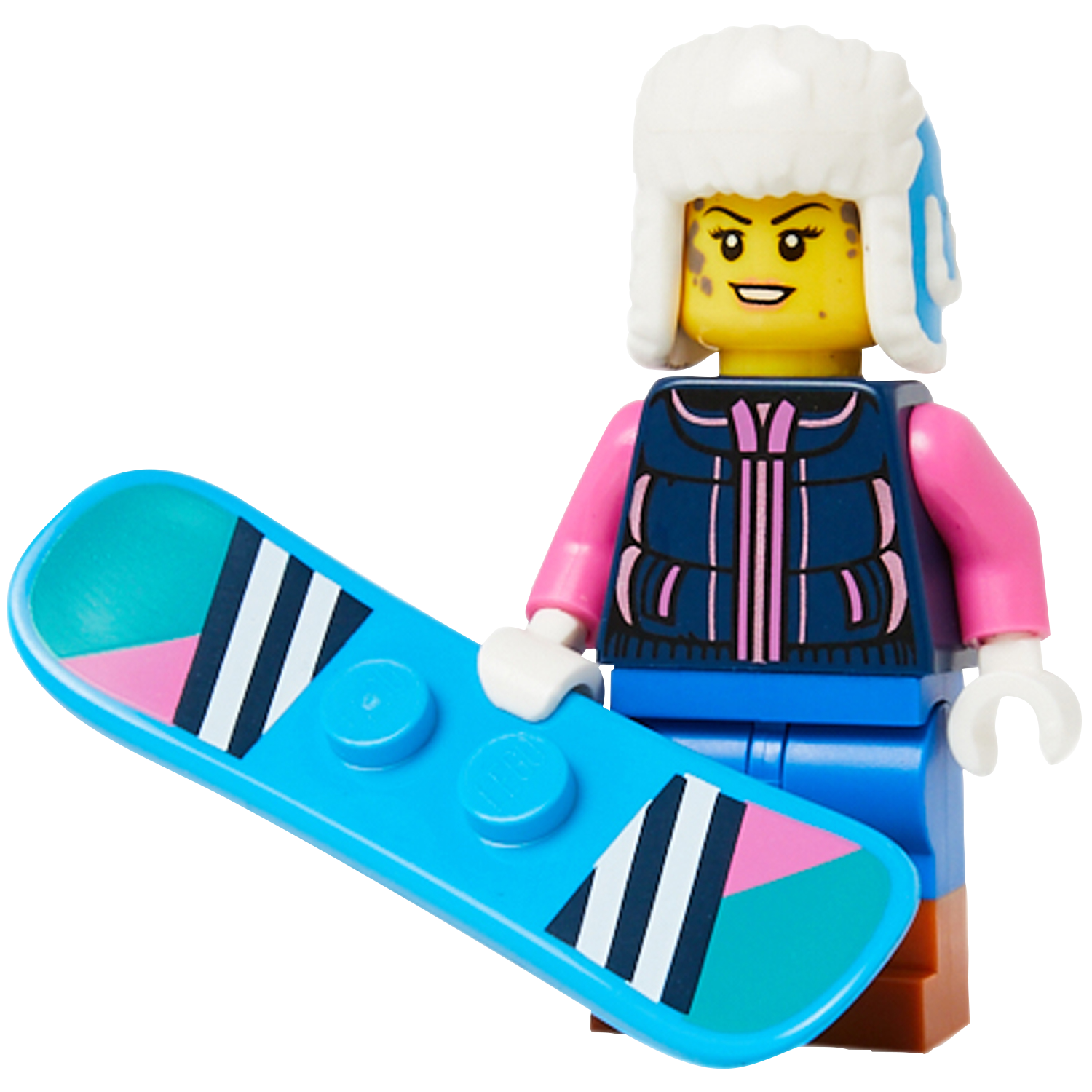 Minifigure Snowboarding Girl - Mô hình nhân vật LEGO chính hãng – My Hobby