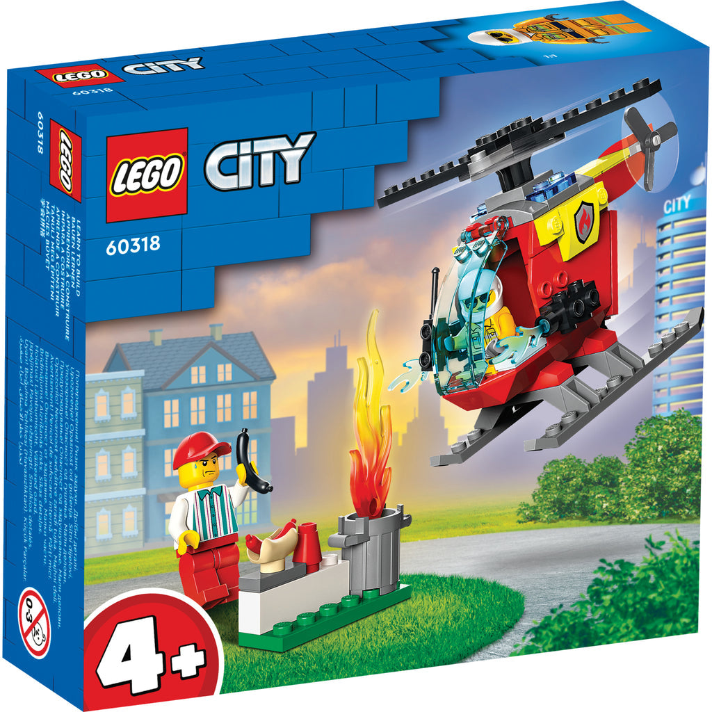 LEGO® City Fire Helicopter - Máy Bay Trực Thăng Cứu Hỏa LEGO 60318 – My ...
