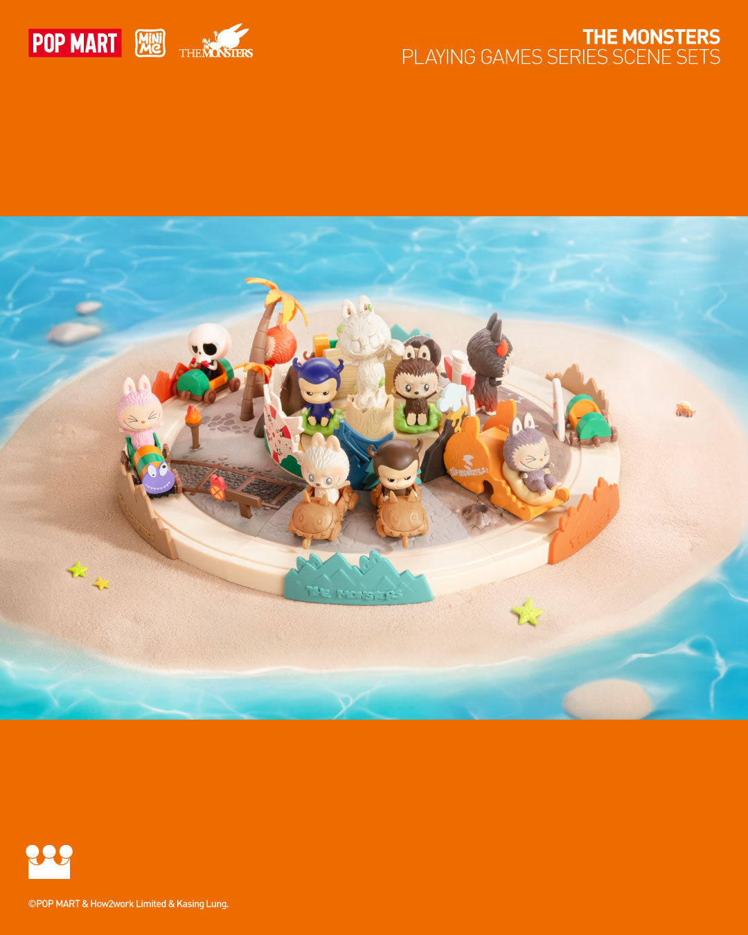 THE MONSTERS Playing Games Series Scene Sets - Mô Hình Blind Box Labub ...