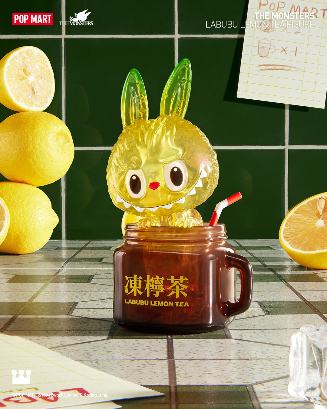 Labubu Lemon Tea Figure - Mô Hình Art Toy Chính Hãng Pop Mart – My Hobby