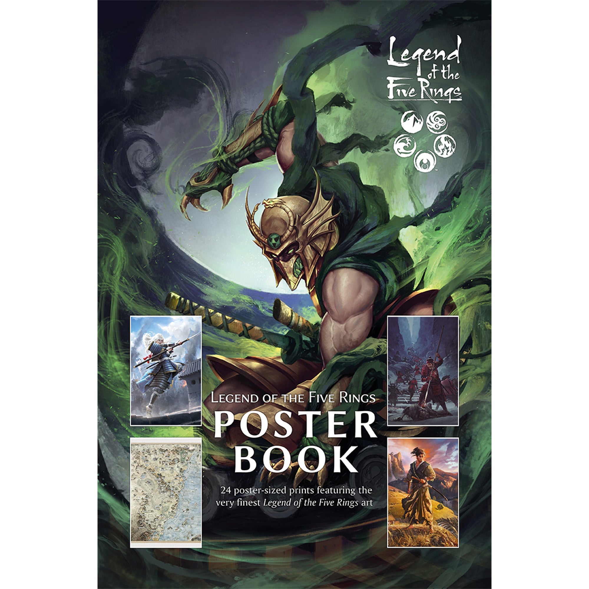 The Legend of the Five Rings Poster Book - Sách Poster Nghệ Thuật - Ac ...