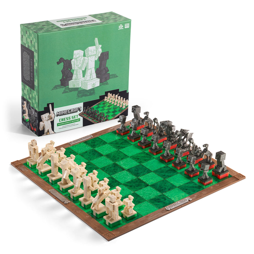 Minecraft Chess Set - Bộ cờ vua cao cấp - The Noble Collection – My Hobby