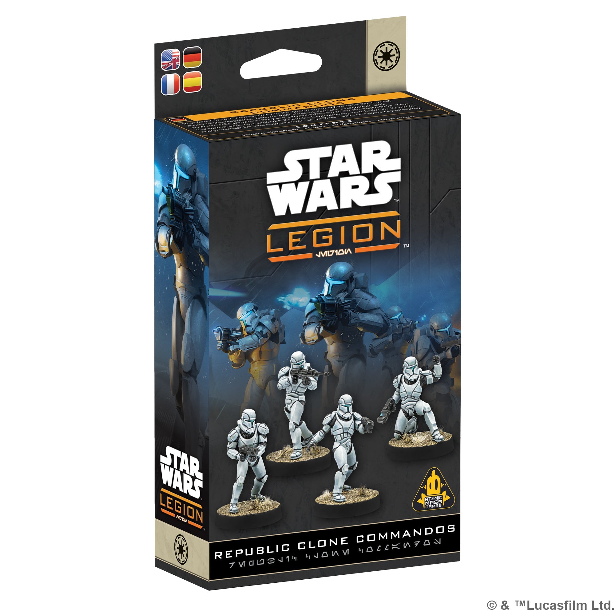 Star Wars: Legion – Republic Clone Commandos Bộ Mở Rộng Mô Hình Chiến ...